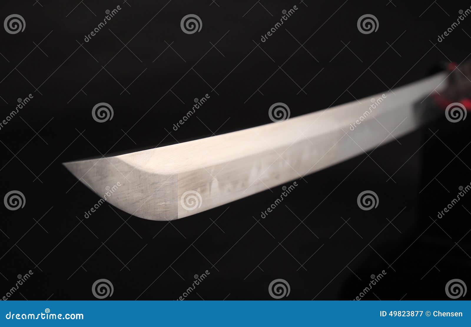 Sword Of The Samurai. Medieval Japanese Weapons Royalty-Free Stock ...