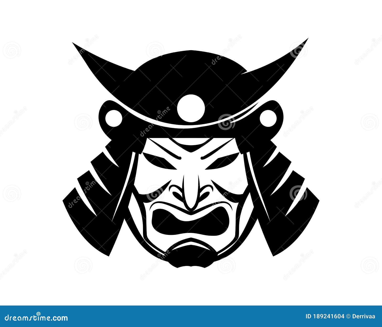 Samurai Symbol And Swords Vector Illustration | CartoonDealer.com #11574324