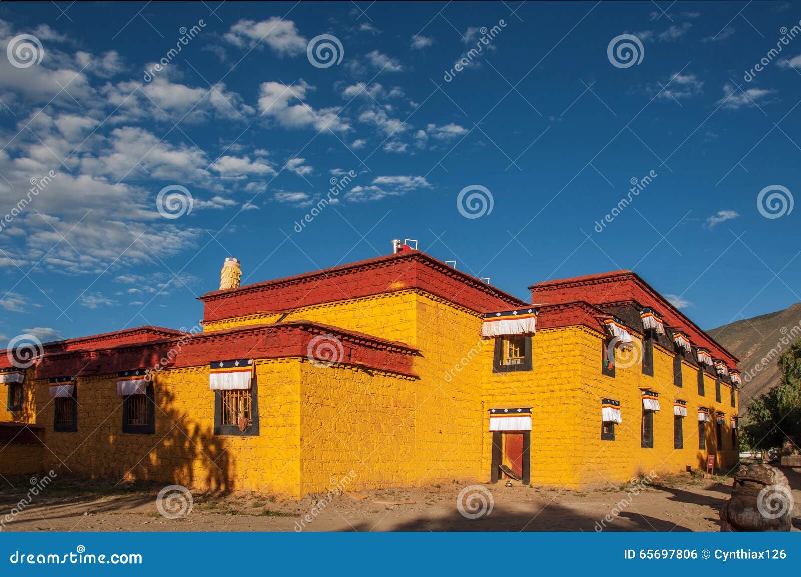 Samye temple stock photo. Image of architecture, cultural - 65697806