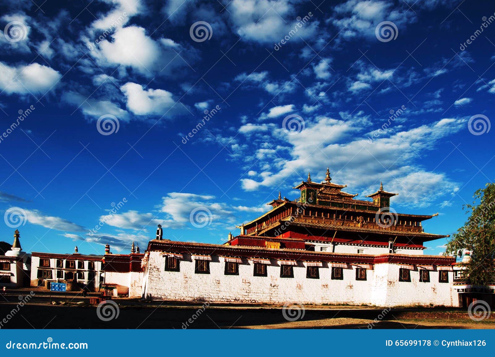 Samye temple stock photo. Image of architecture, travel - 65699178