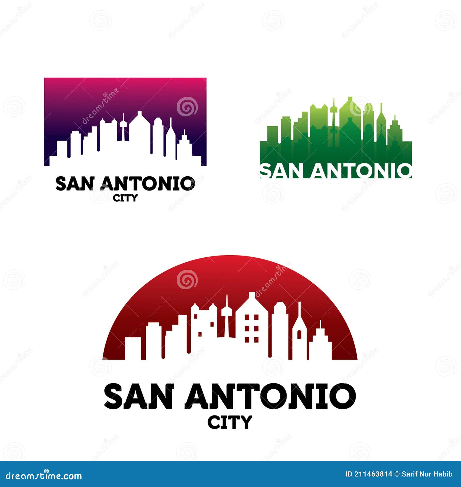 San Antonio City Skyline Logo Vector Template Stock Vector ... San Antonio City Skyline Logo Vector Template Stock Vector ...