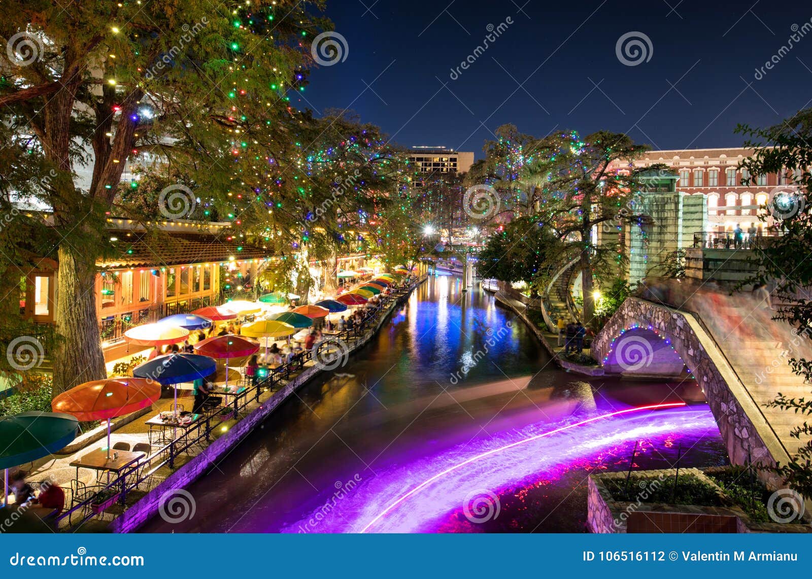 San Antonio Riverwalk, Texas Stock Photo - Image of nature, riverwalk ...
