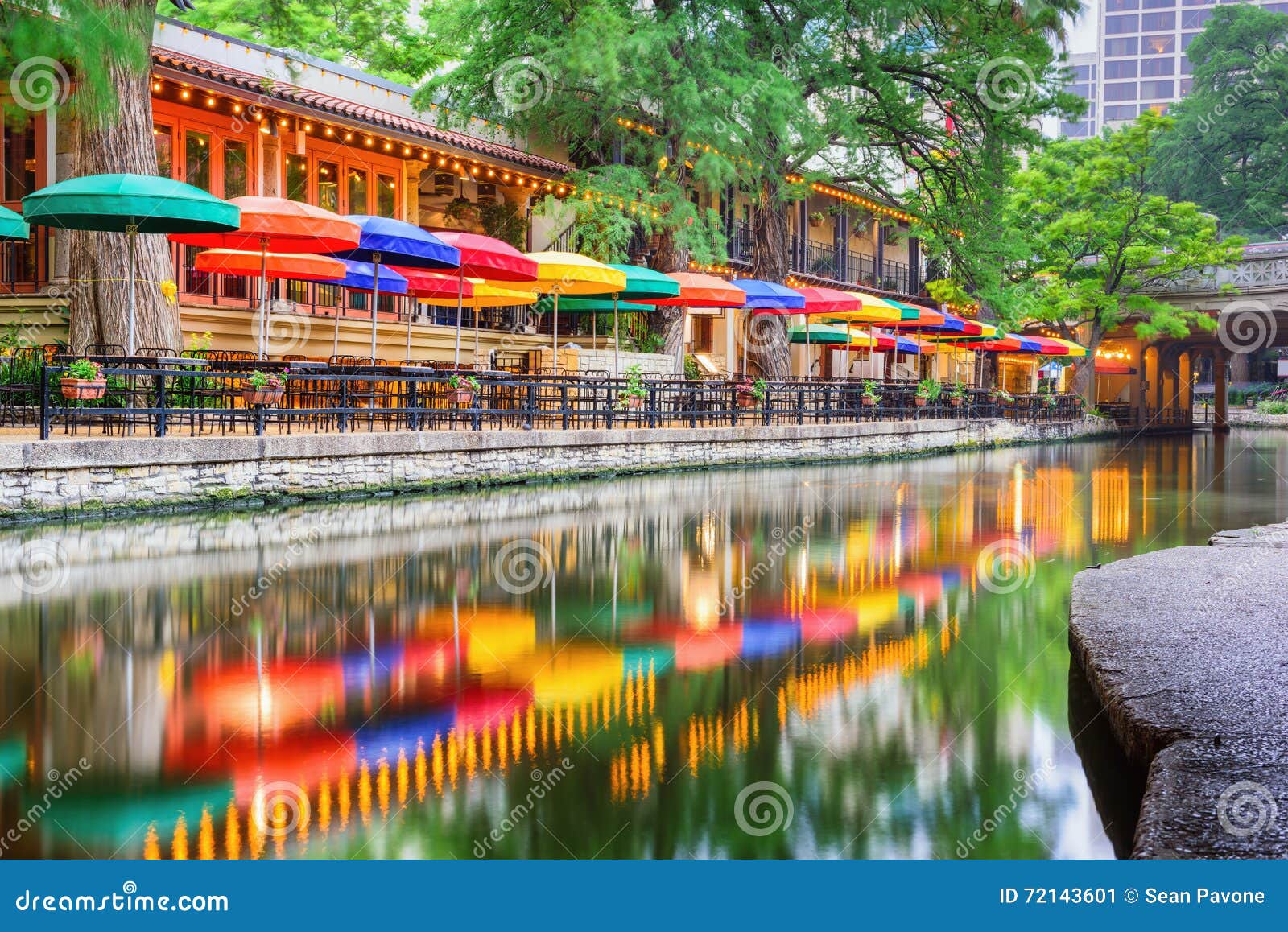 San Antonio Riverwalk stock image. Image of exposure - 72143601