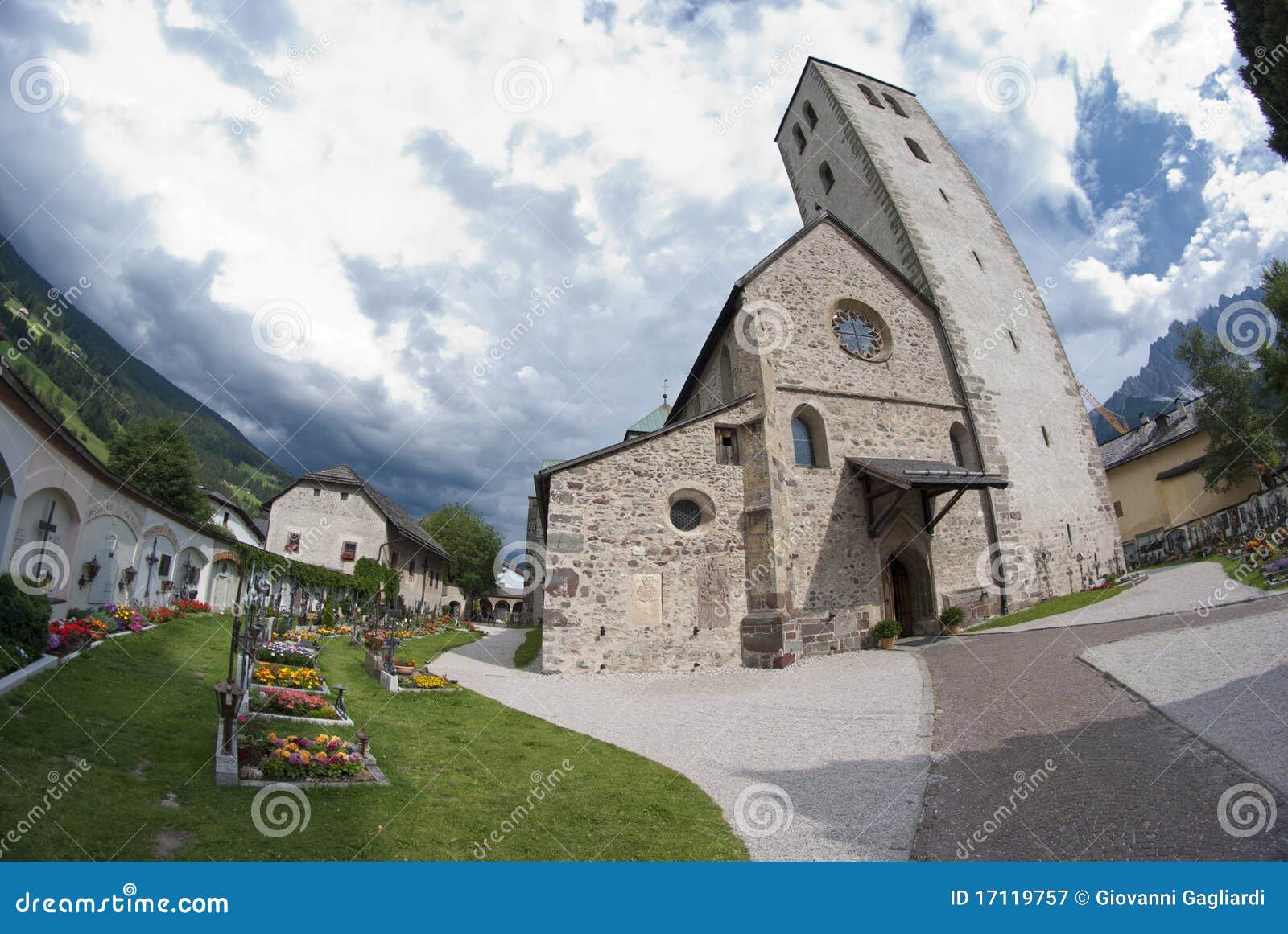 San Candido, Dolomites stock image. Image of flowers - 17119757