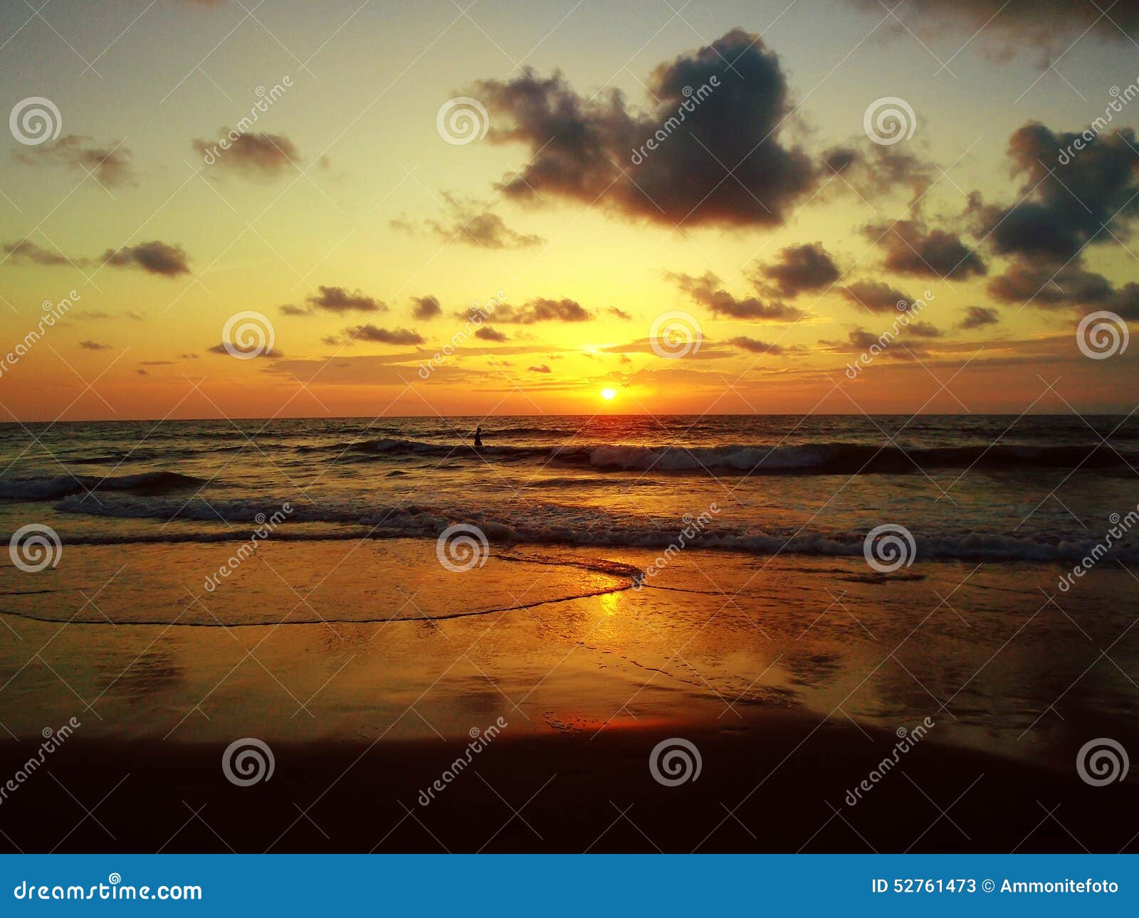 San Clemente Beach in Ecuador Stock Image - Image of tropical ...