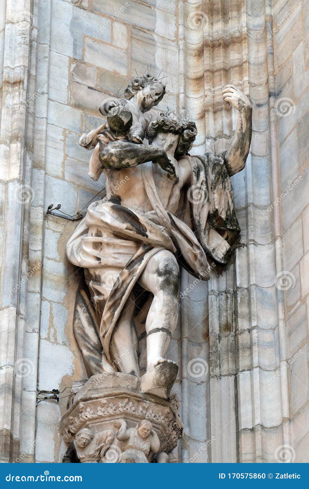 Saint Christopher stock photo. Image of majestic, christianity - 170575860