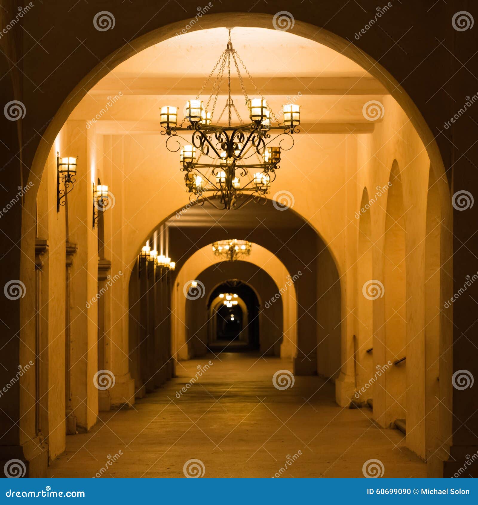 San Diego Balboa Park Hallway Editorial Image - Image of diego, hallway ...