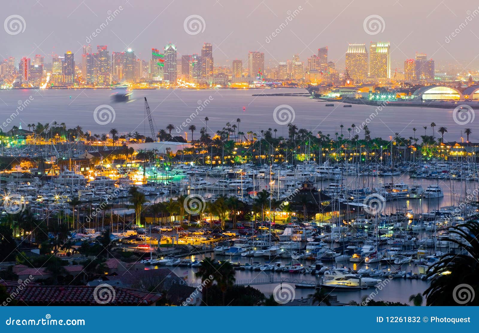 San Diego California stock photo. Image of cityscape - 12261832