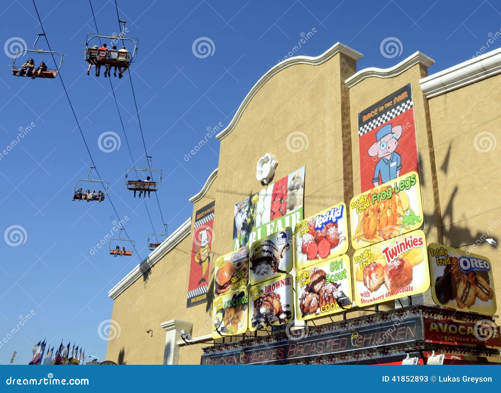 San Diego County Fair Scene Redaktionelles Stockfoto - Bild von carney ...