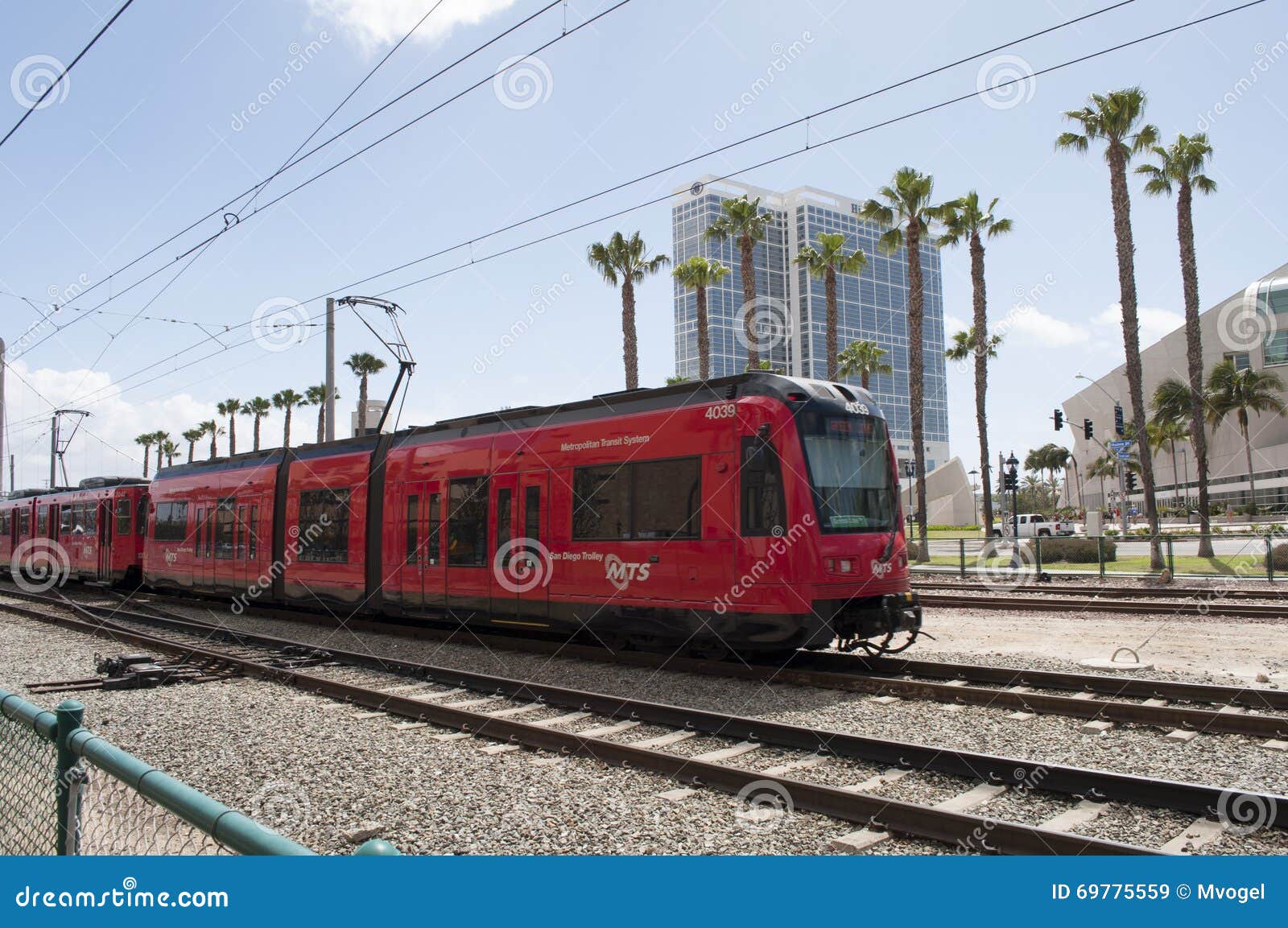 San Diego MTS Train editorial stock image. Image of commute - 69775559