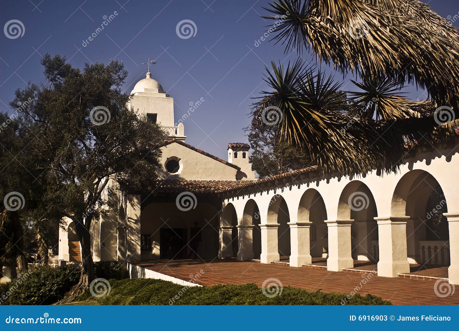 San Diego Presidio stock image. Image of california, adobe - 6916903