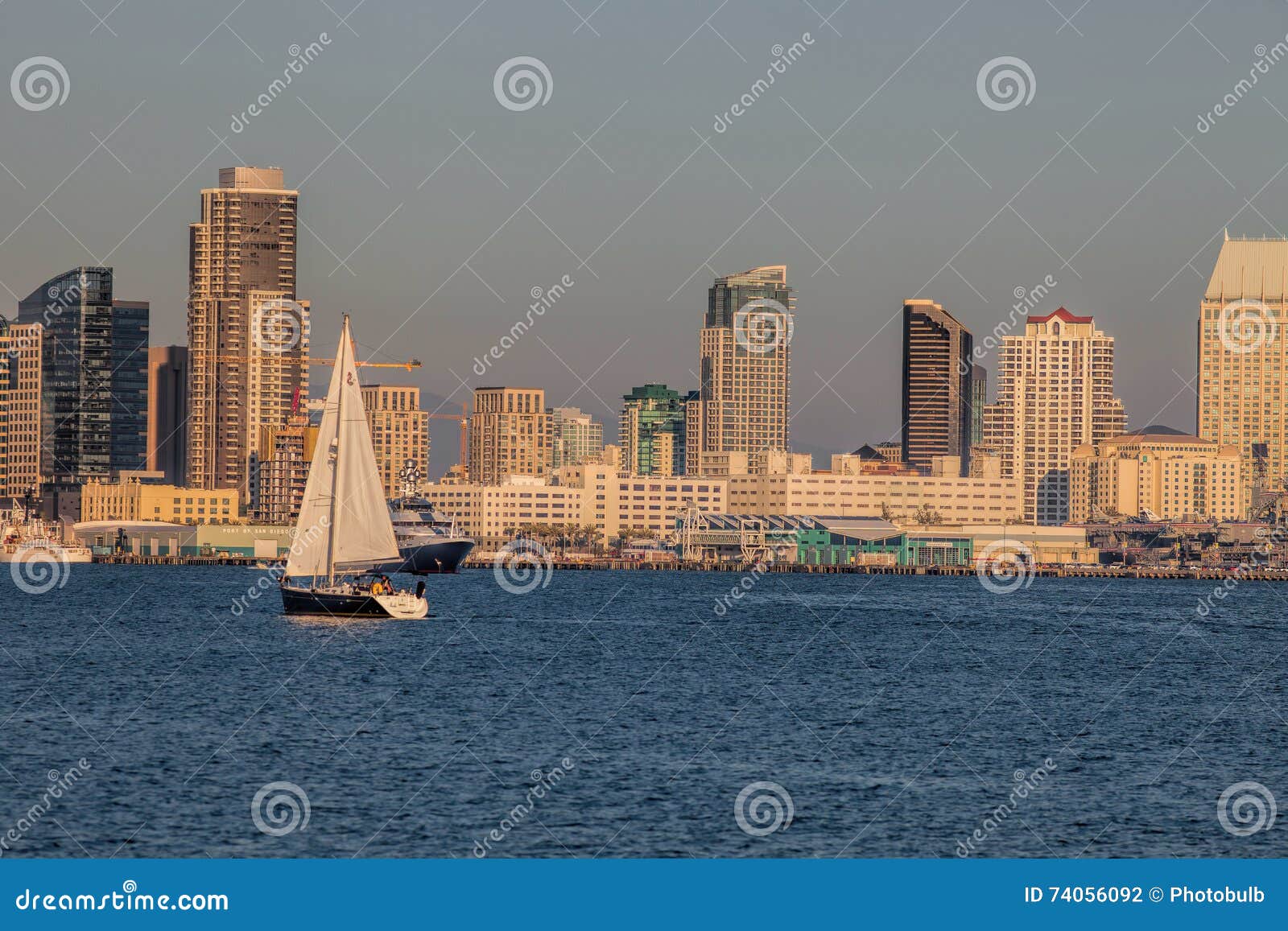 San Diego Sailing editorial photography. Image of tourism - 74056092