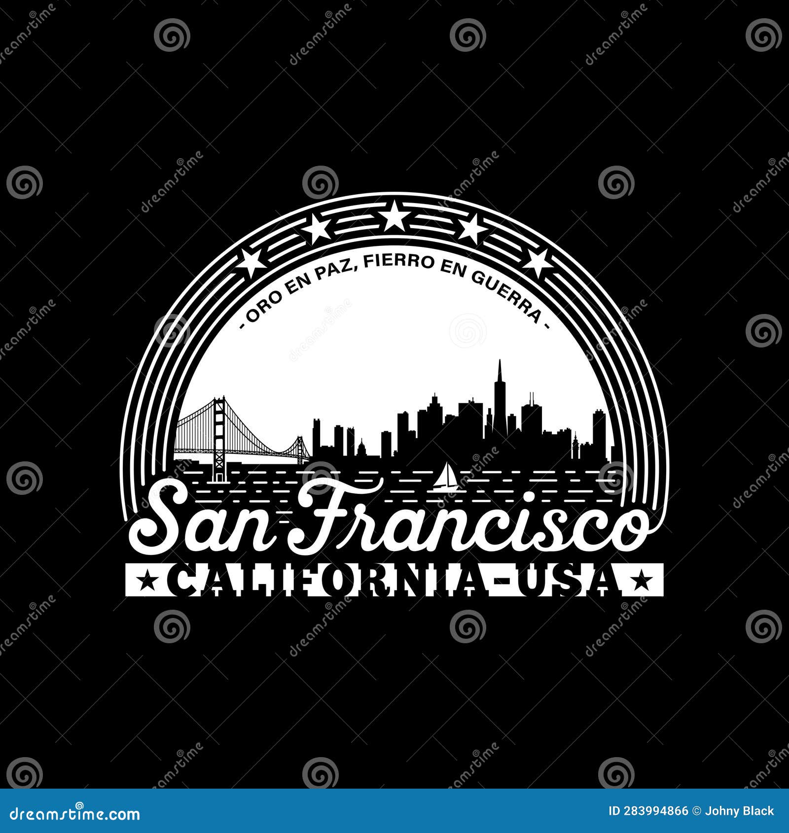 San Francisco, California. San Francisco Logo Design Template. Vector ...