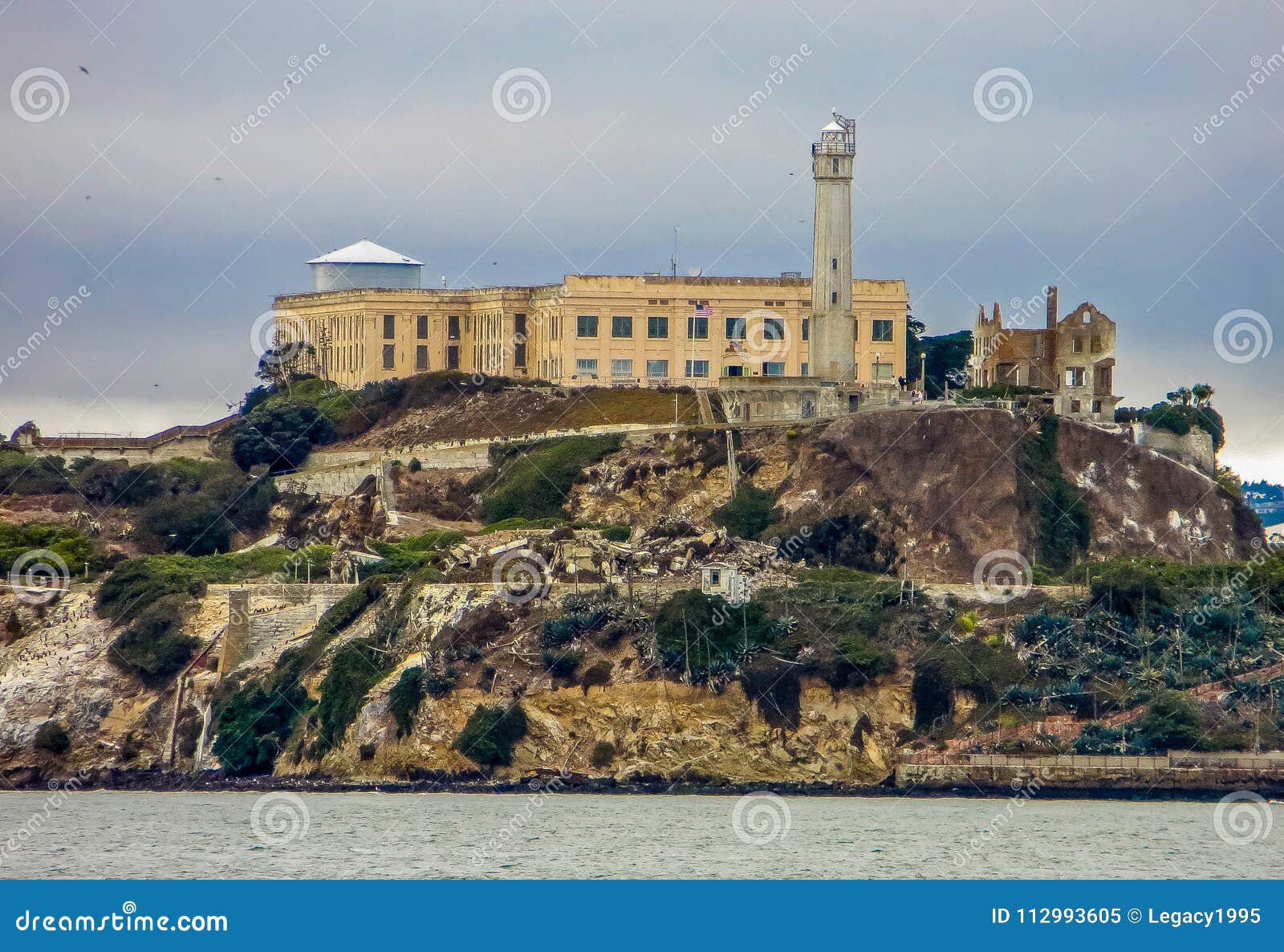 San Francisco, CA USA - Alcatraz Prison - the Rock Editorial Image ...