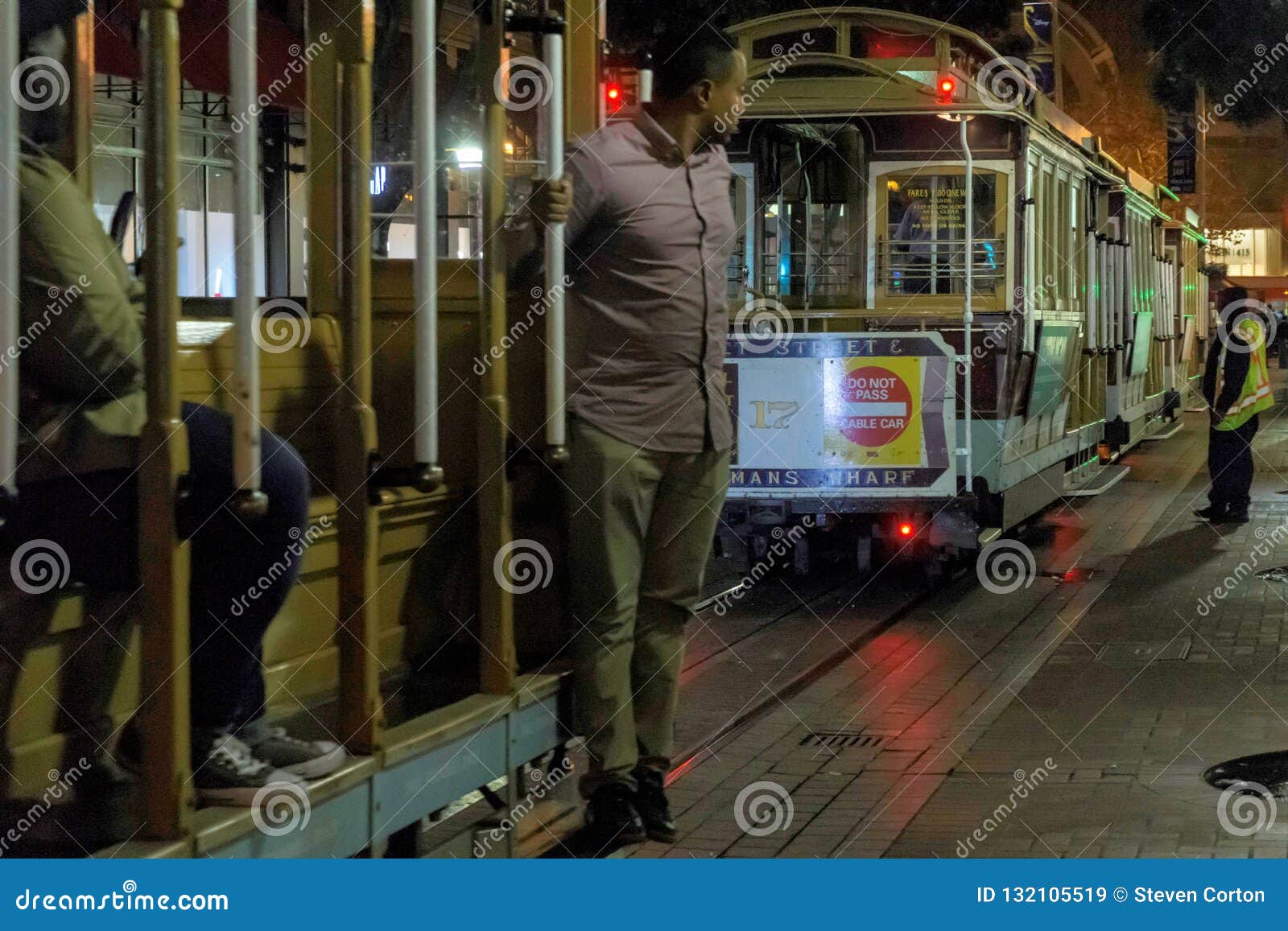 San Francisco, California / USA - November 11 2017; San Francisco Cable ...