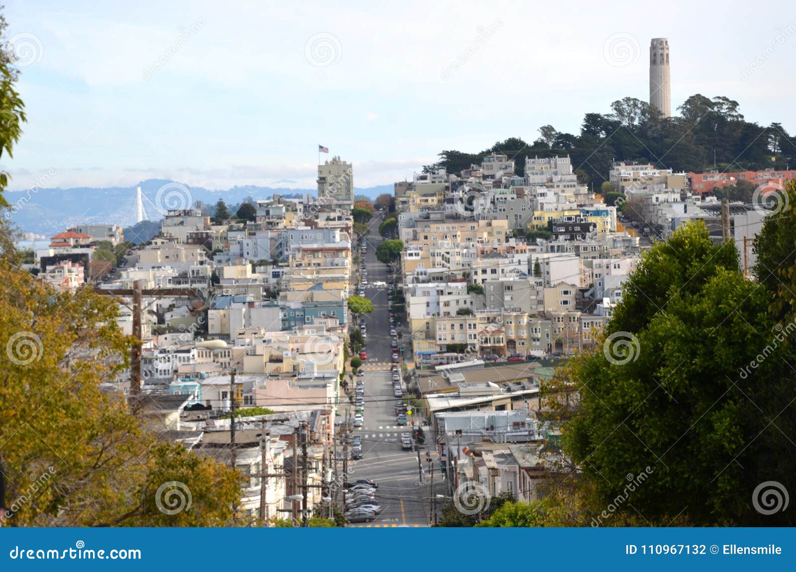 San Francisco, California stock photo. Image of touristic - 110967132