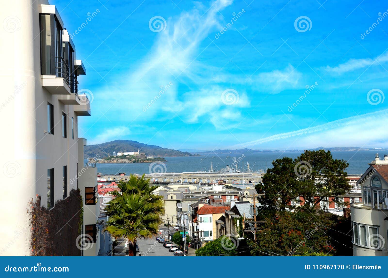 San Francisco, California stock photo. Image of coastal - 110967170