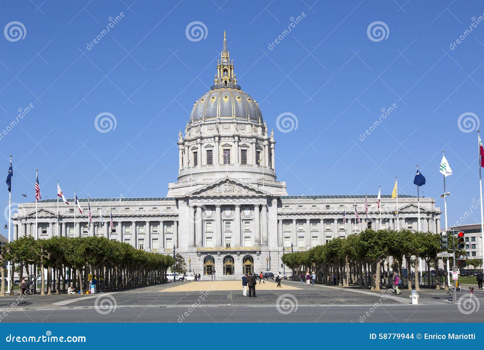San Francisco, California, USA Stock Photo - Image of famous, town ...