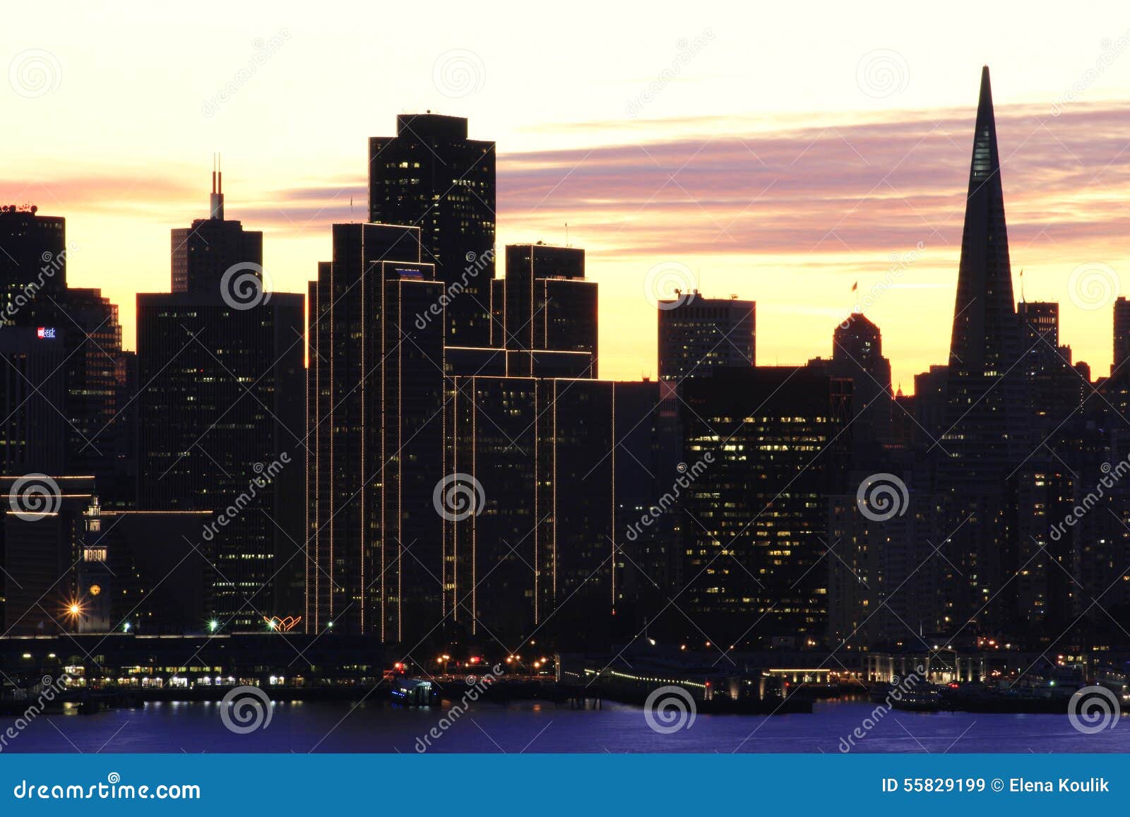 San Francisco, California, USA Stock Image - Image of window, view ...