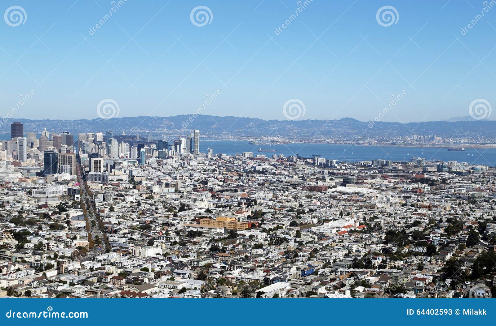 San Francisco City View stock image. Image of water, nice - 64402593