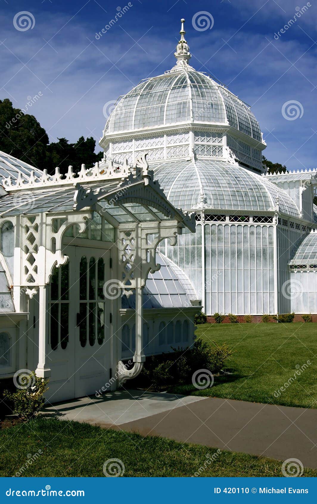 San Francisco Conservatory of Flowers Stock Photo - Image of gardening ...