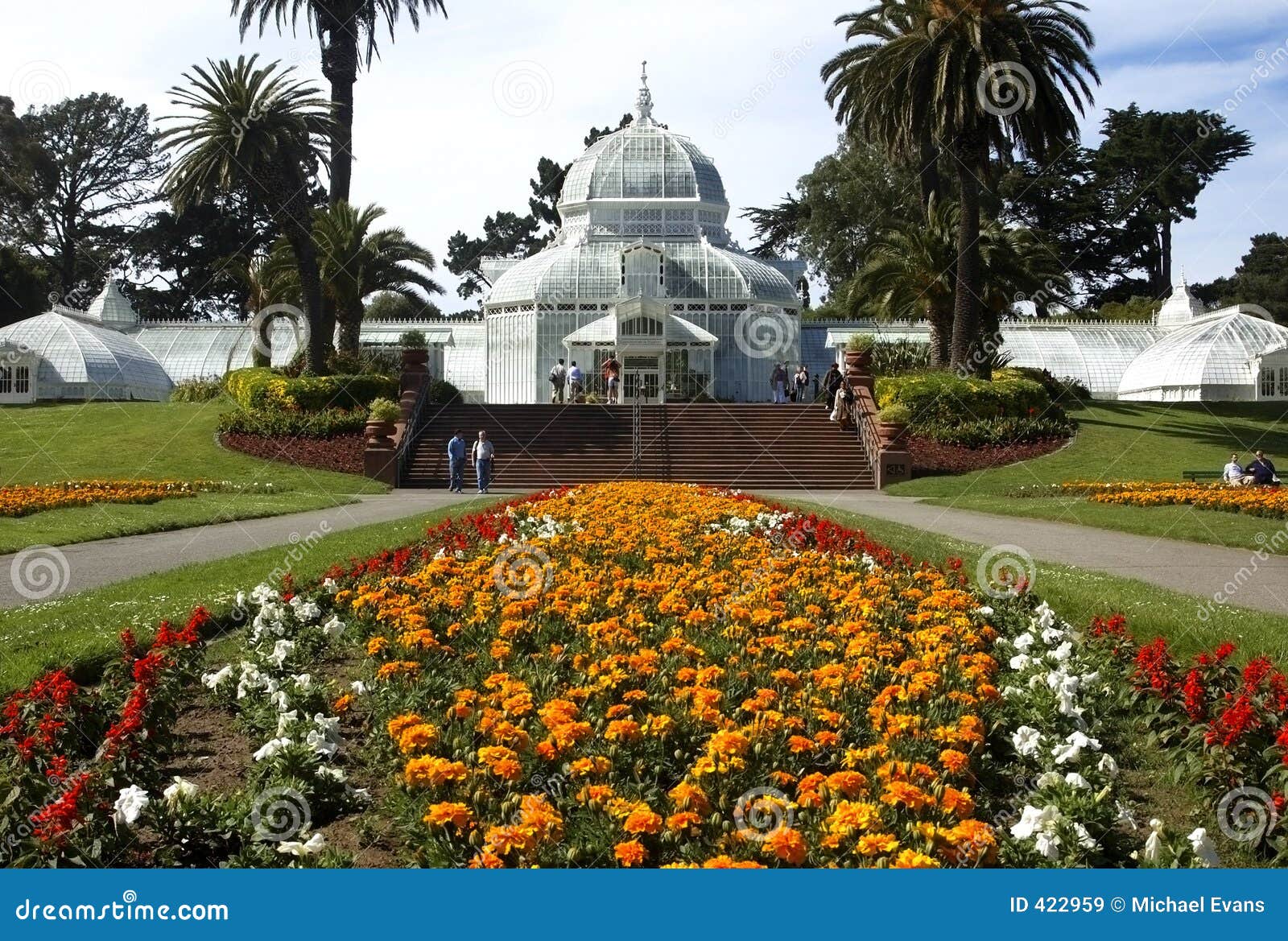 San Francisco Conservatory of Flowers Stock Image - Image of flowers ...