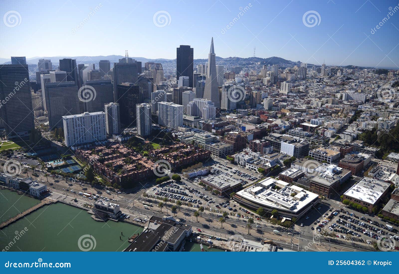 San Francisco Downtown stock photo. Image of california - 25604362