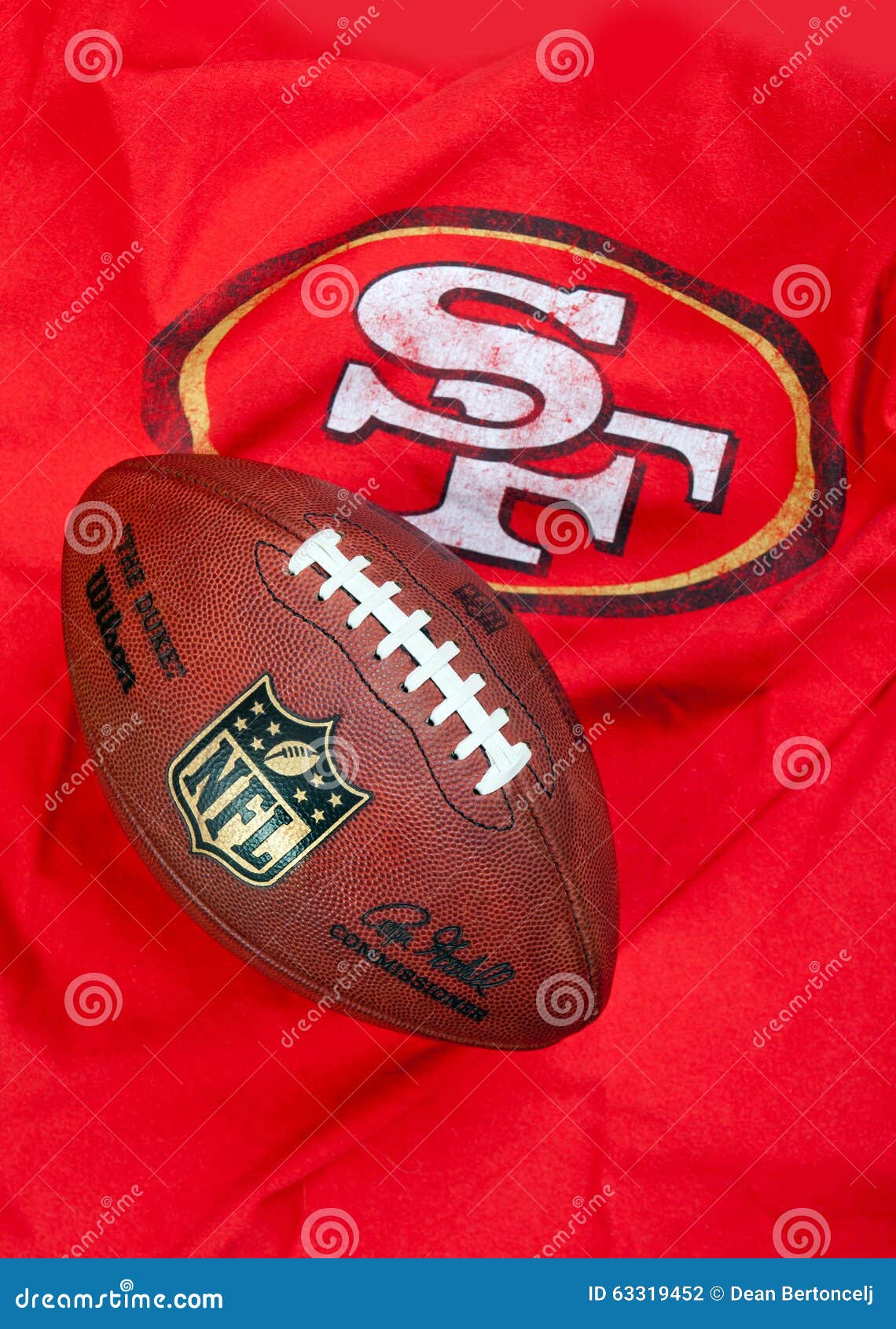 San Francisco 49ers fotografía editorial. Imagen de club - 63319452