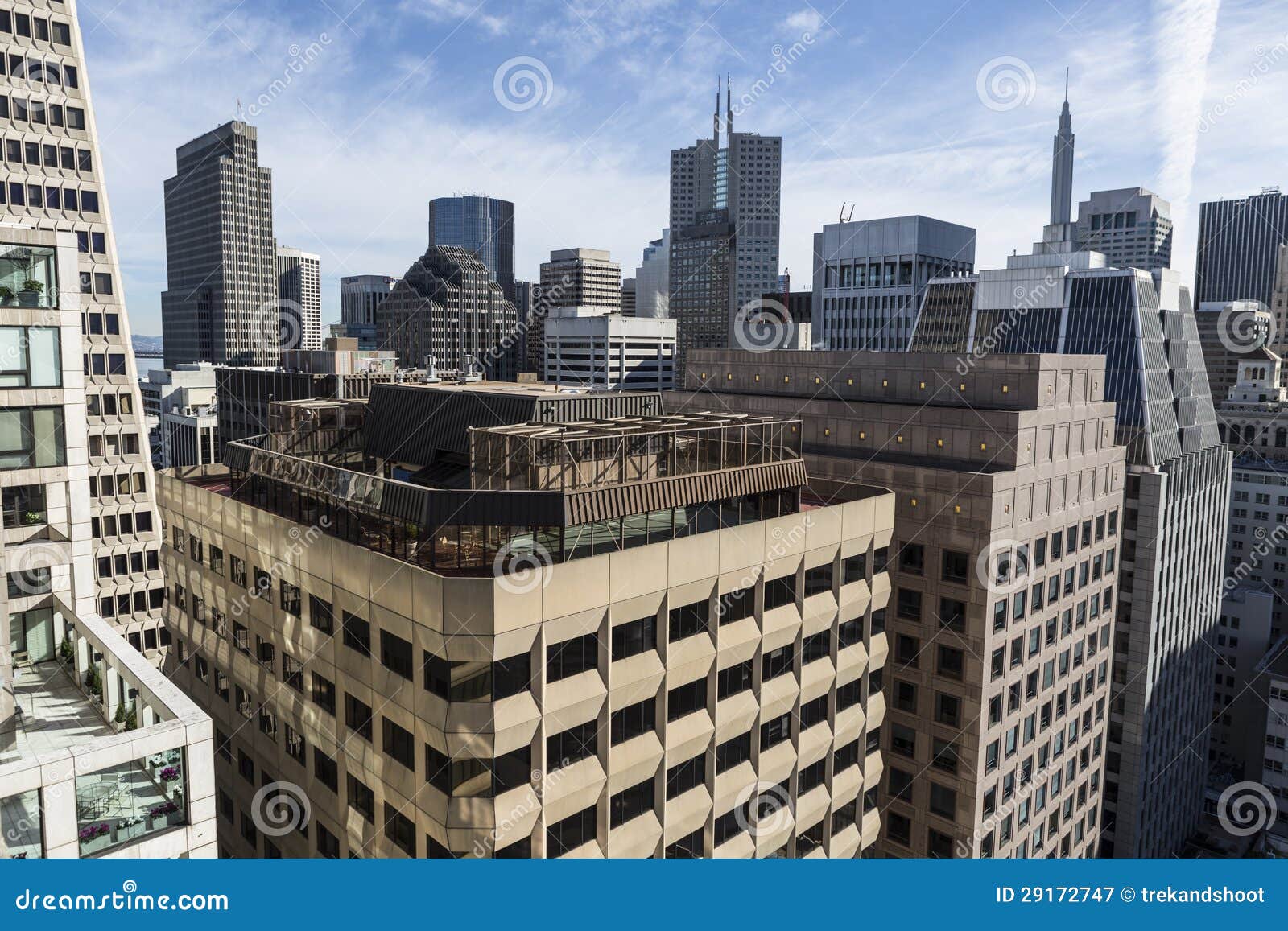 San Francisco Financial District Editorial Photography - Image of ...