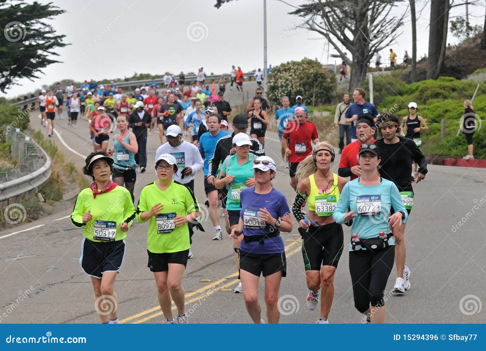 San Francisco Marathon 2010 Editorial Photo - Image of runners, race ...