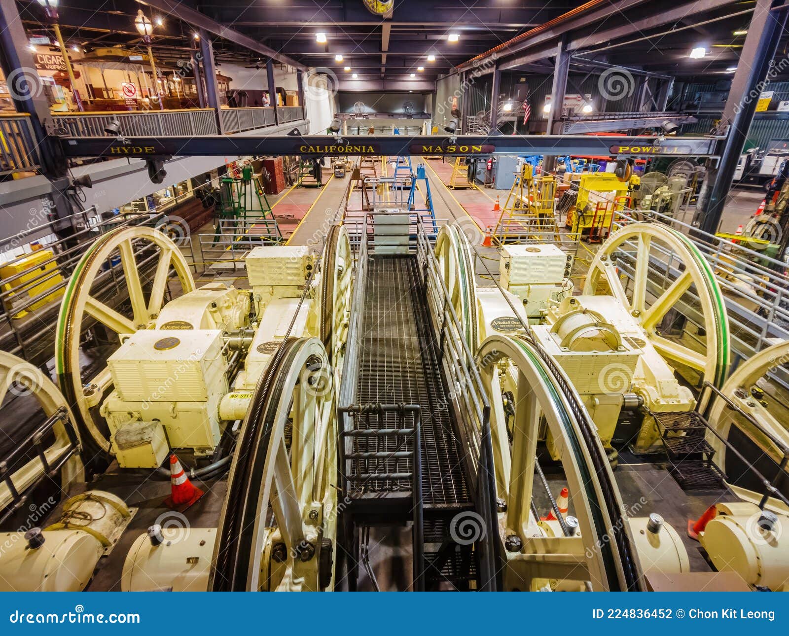 Interior View of the Cable Car Museum Editorial Photography - Image of ...