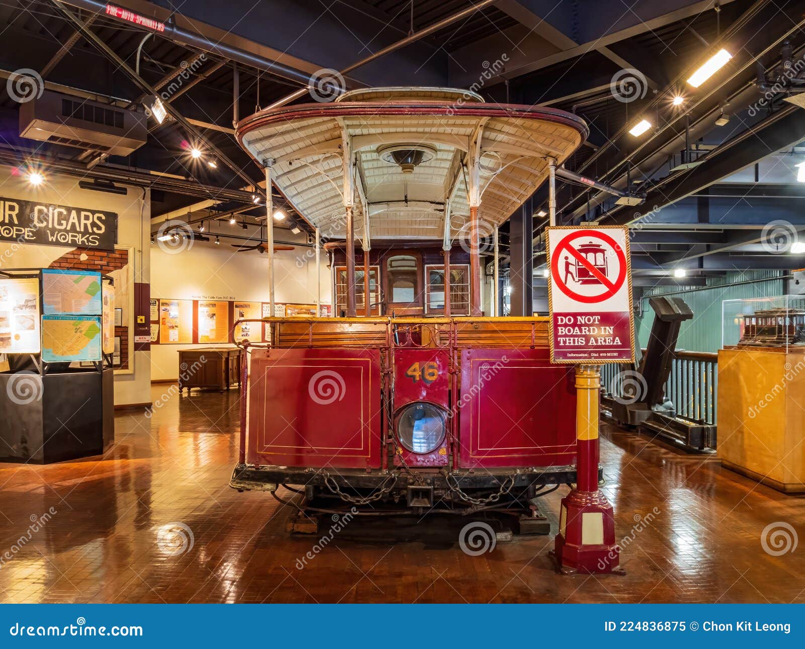 Interior View of the Cable Car Museum Editorial Image - Image of city ...