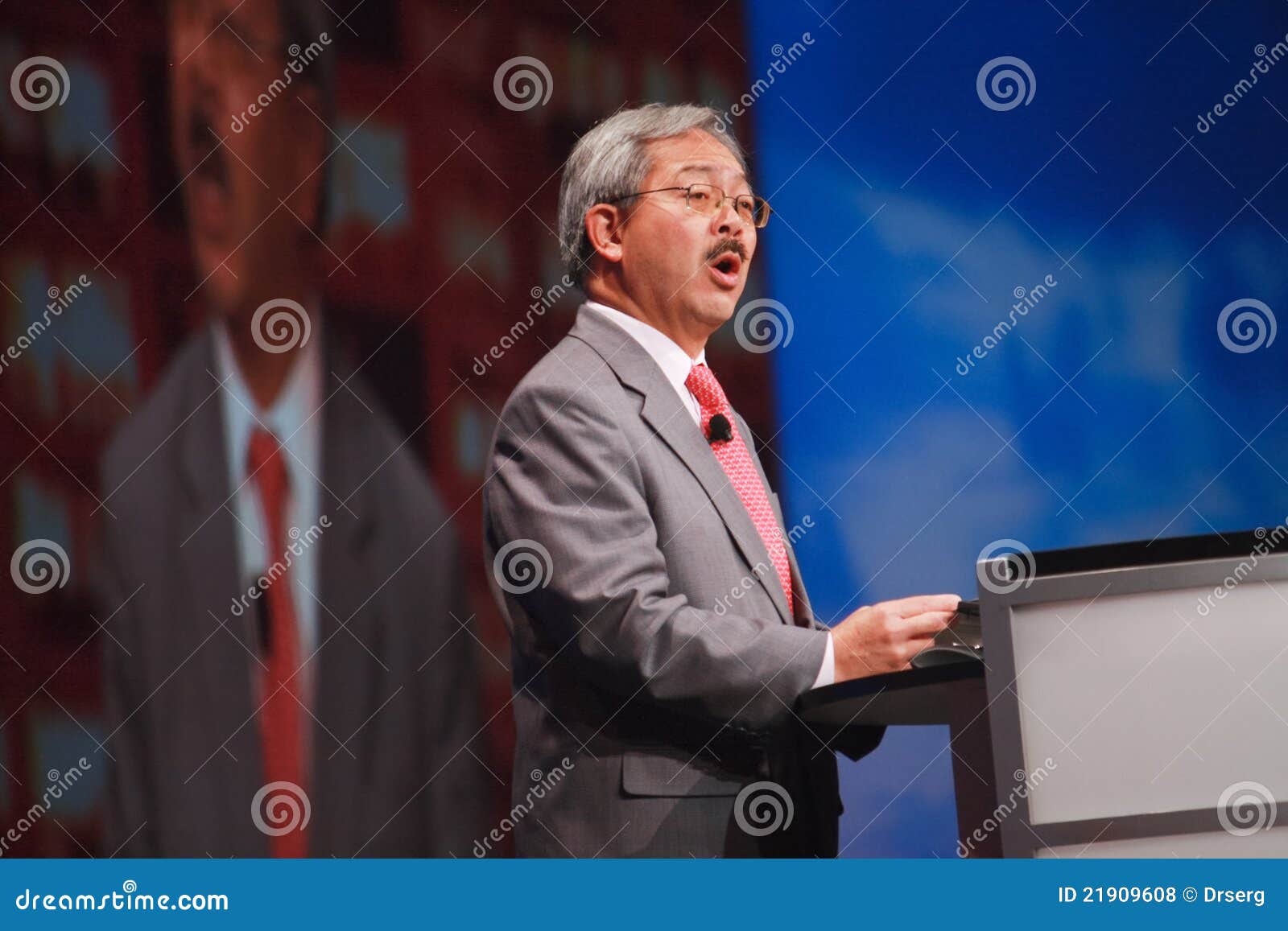 San Francisco Mayor Edwin Lee Editorial Stock Photo - Image of ...