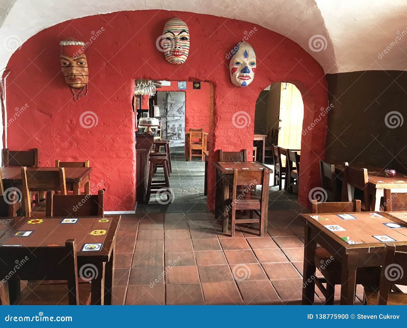San Francisco Monastery Cafe Quito Ecuador Imagen editorial - Imagen de ...