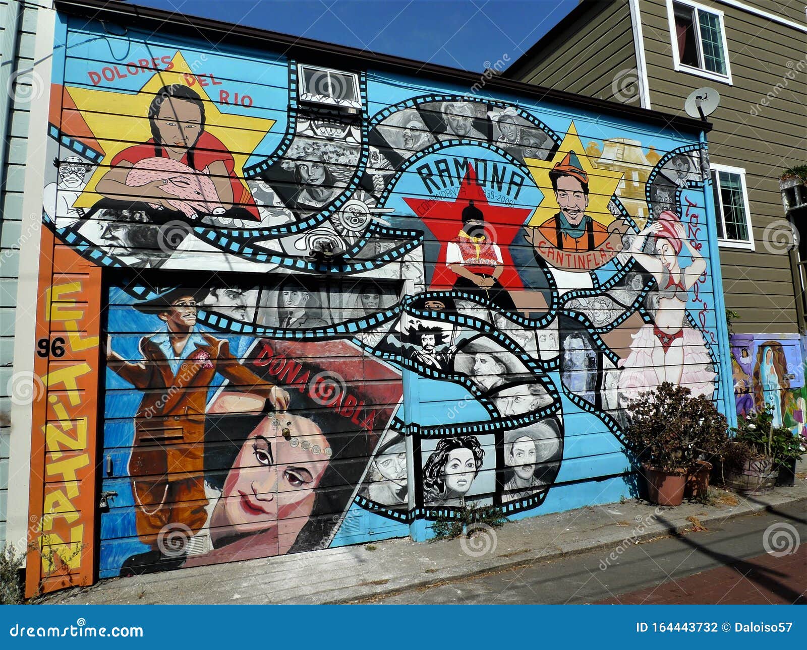 SAN FRANCISCO the MURALS of MISSION Editorial Photography - Image of ...