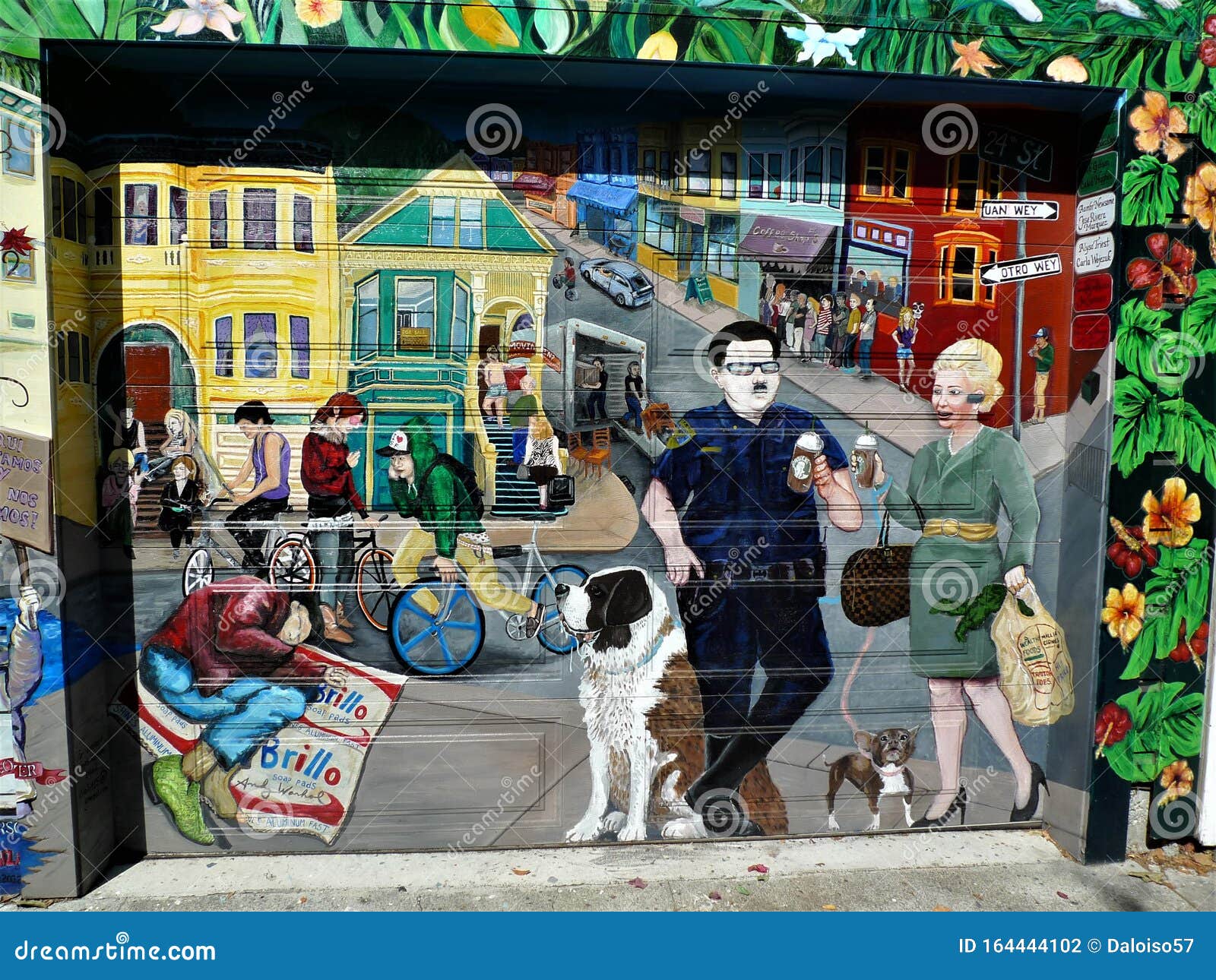 SAN FRANCISCO the MURALS of MISSION Editorial Photography - Image of ...