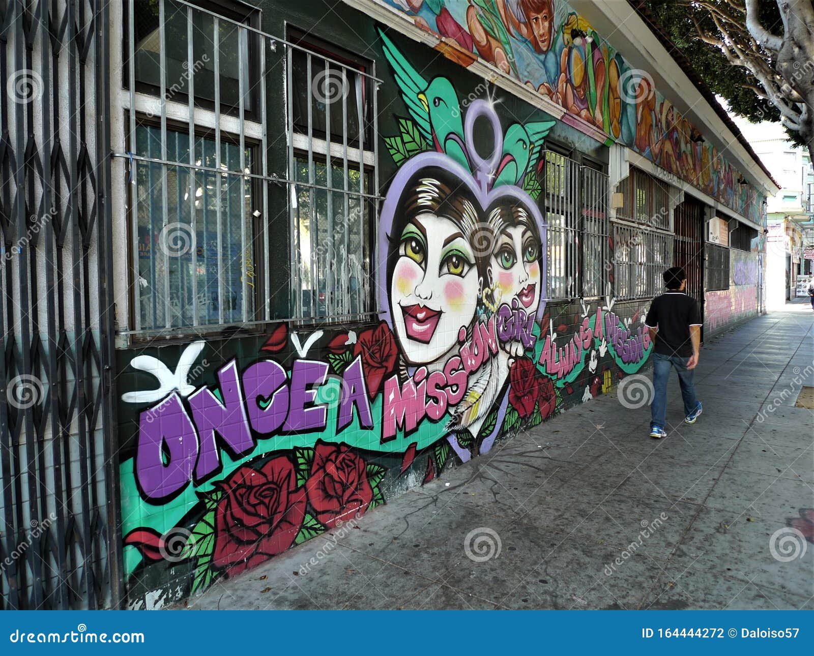 SAN FRANCISCO the MURALS of MISSION Editorial Photography - Image of ...