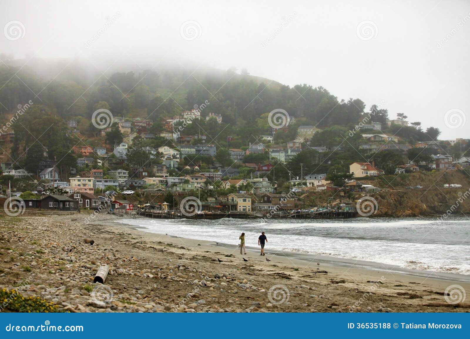 San Francisco. Pacifica State Beach Stock Photo - Image of pacific ...