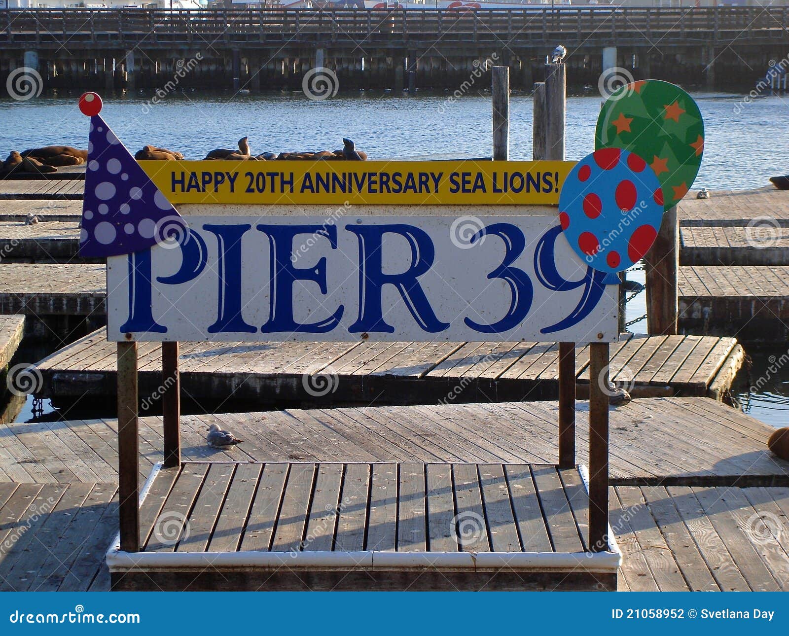 San Francisco Pier 39 20th Anniversary Editorial Photography - Image of ...