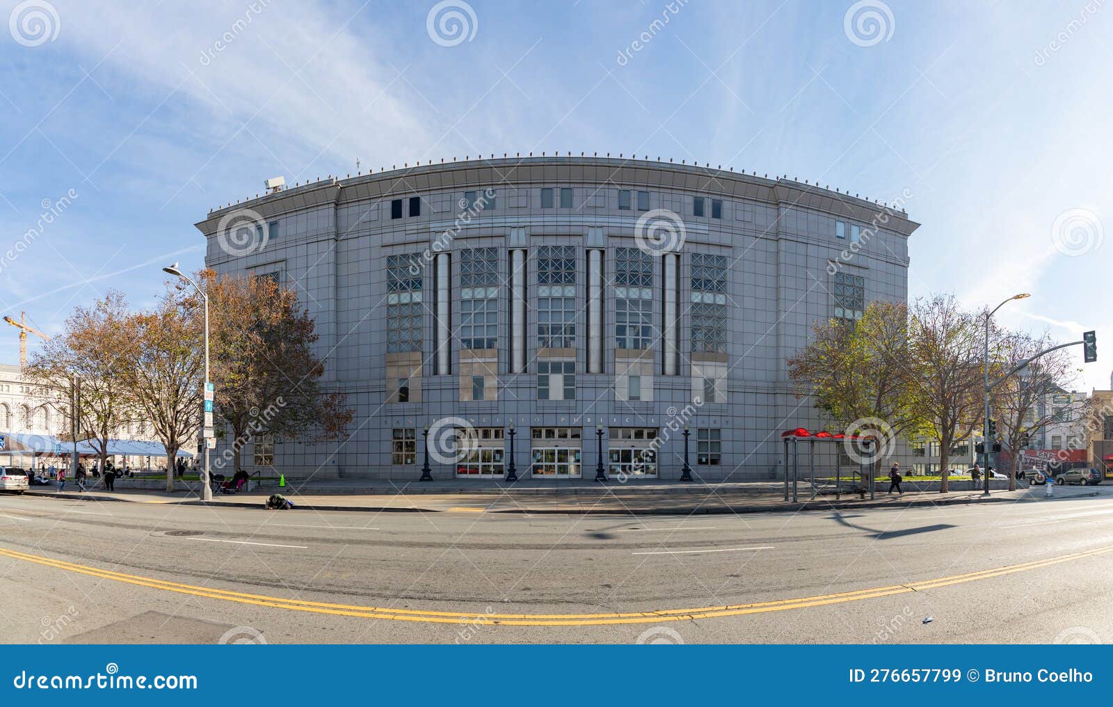 San Francisco Public Library Editorial Stock Image - Image of center ...