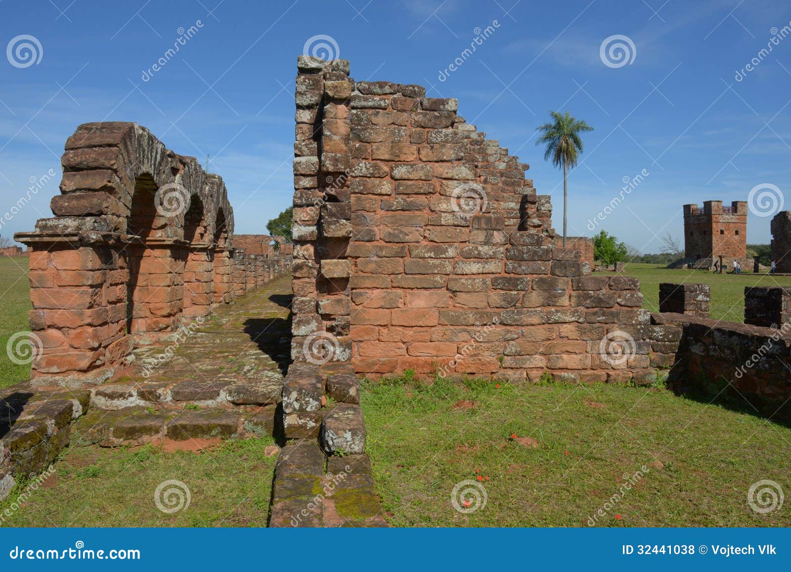 San Ignacio Mini, Argentina - The Main Entrance Into The Ruins Of The ...