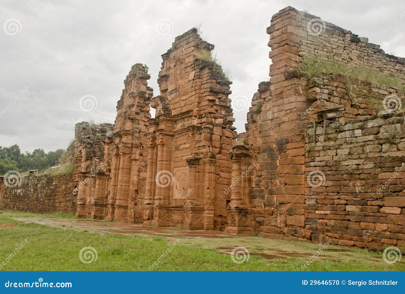 San Ignacio Mini Ruins stock photo. Image of mini, church - 29646570