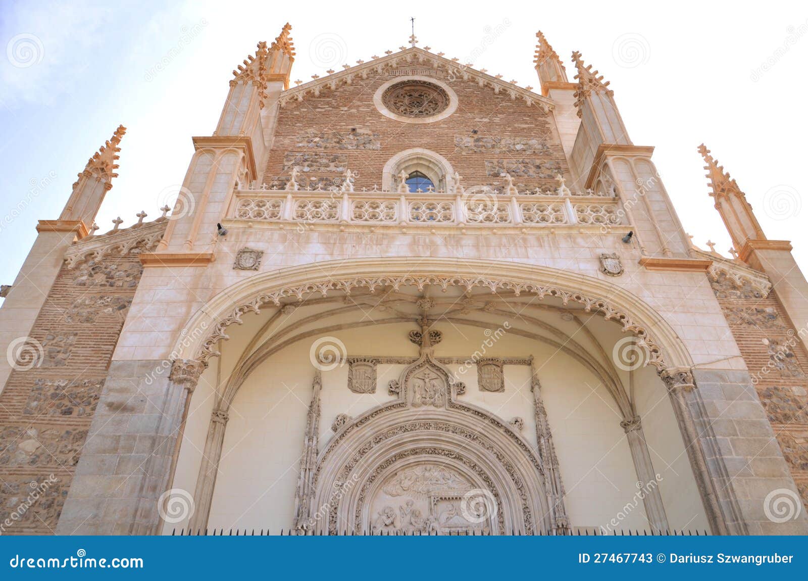 San Jeronimo El Real Church in Madrid. Editorial Stock Photo - Image of ...