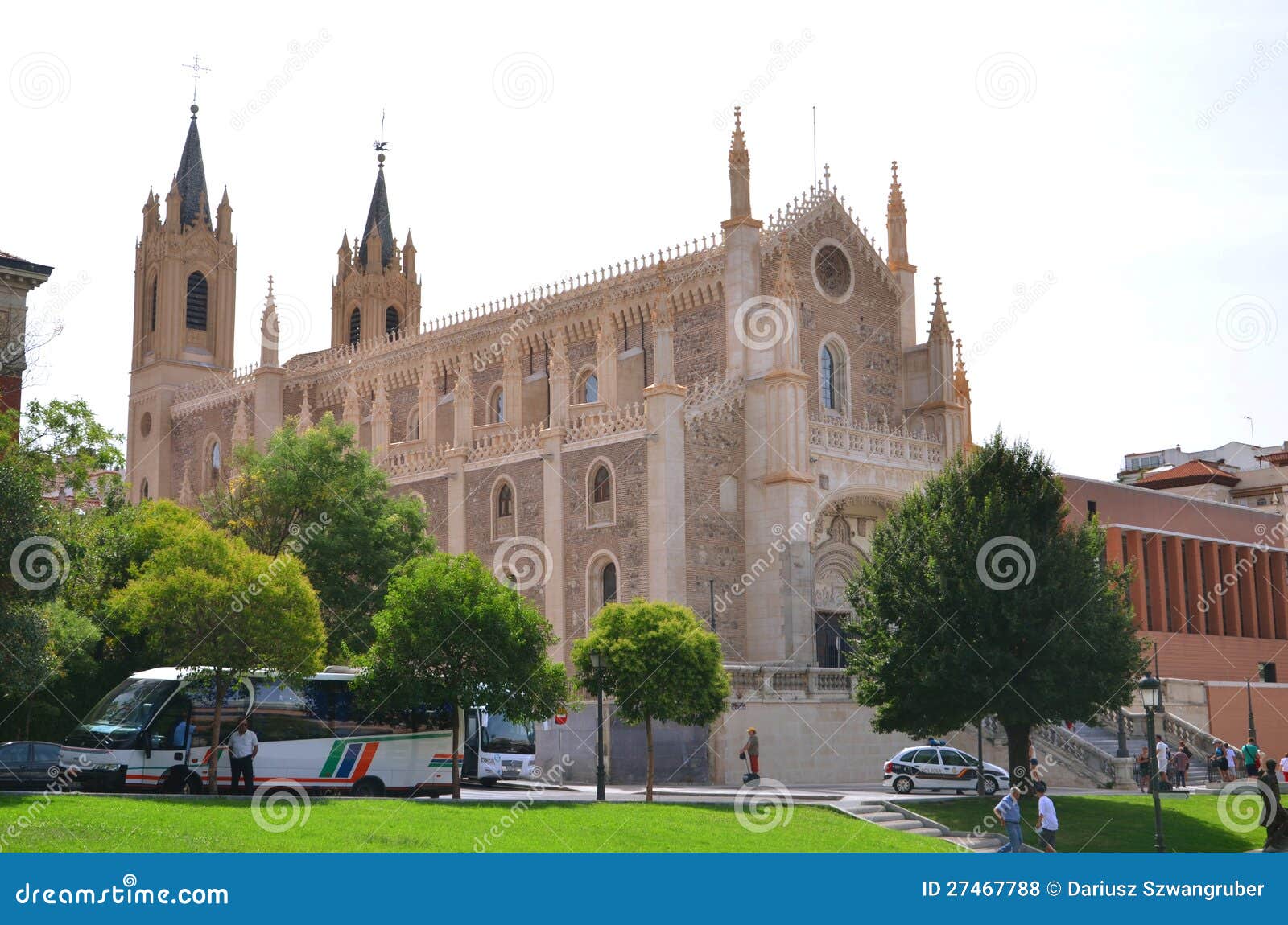 San Jeronimo El Real Church in Madrid. Editorial Stock Photo - Image of ...