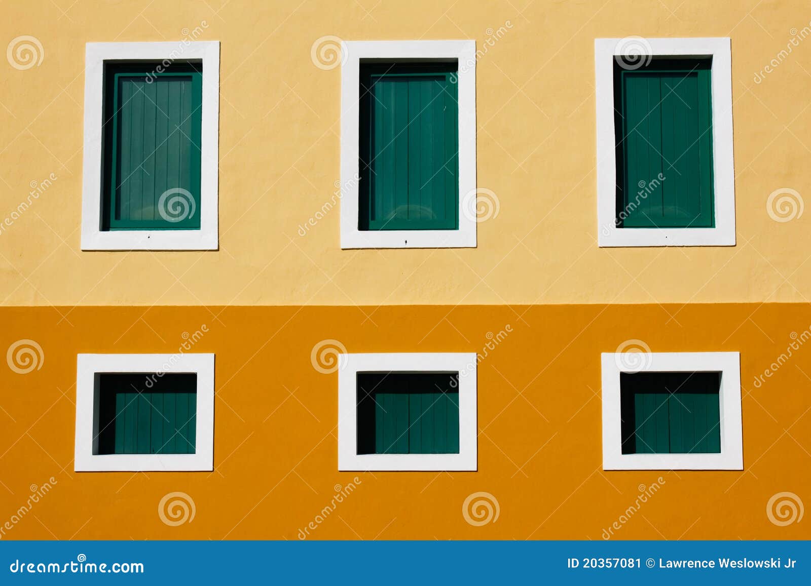 San Juan - 6 Window Caribbean Colored Architecture Picture. Image: 20357081