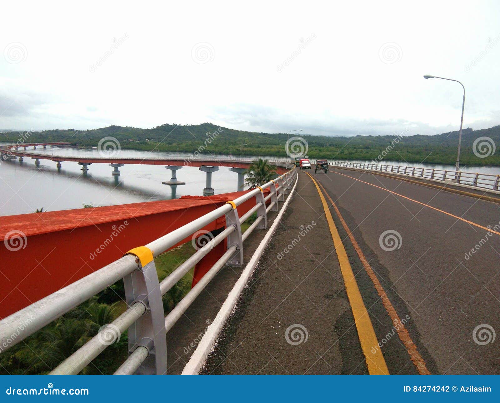 San Juanico Bridge: The Longest Bridge In The Philippines. Road Bridge ...