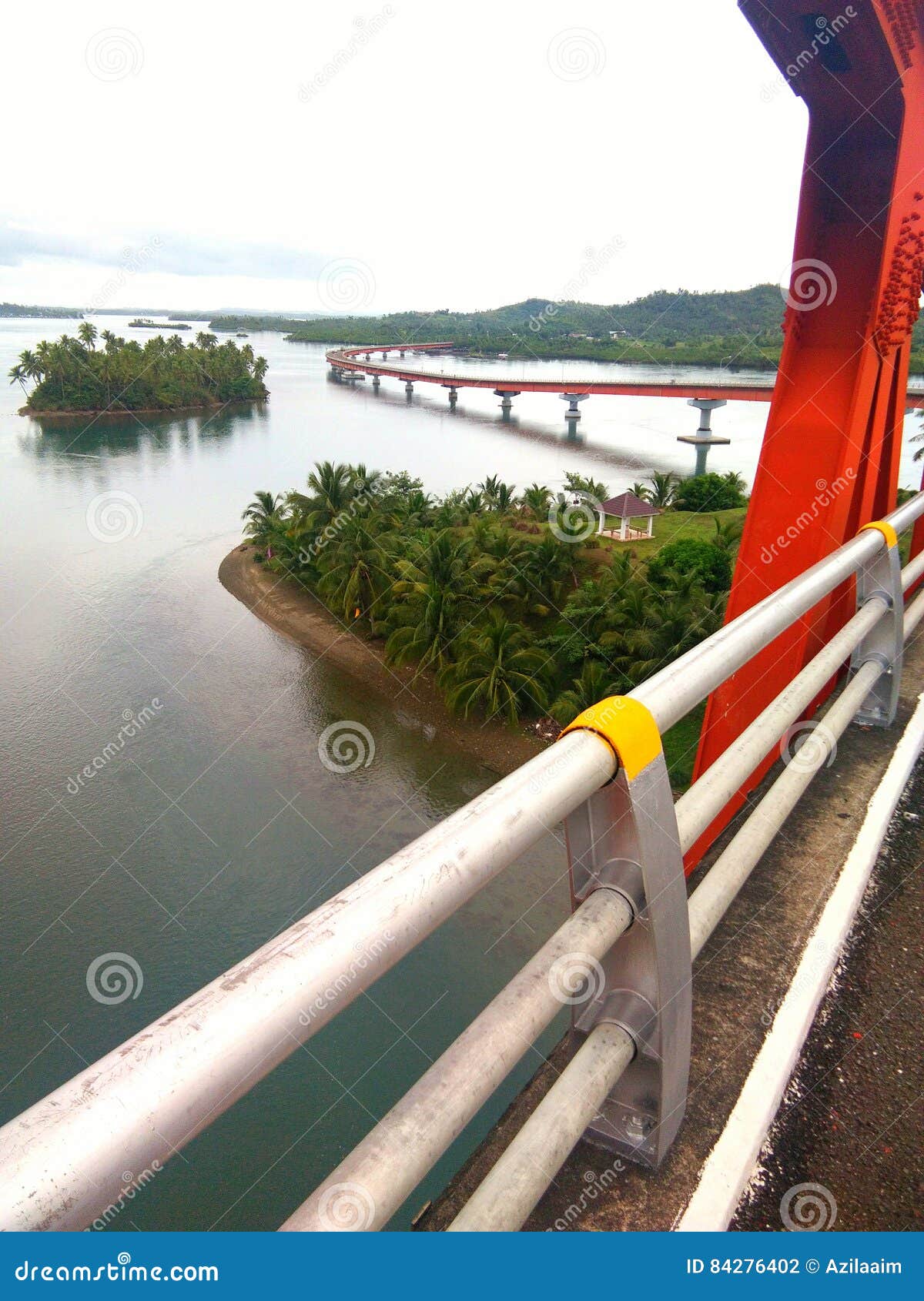 San Juanico Bridge stock photo. Image of leyte, longest - 84276402
