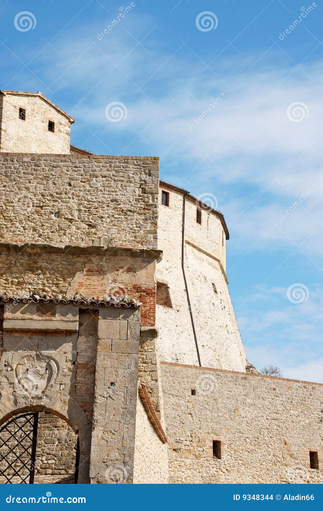 San Leo Fortress In Montefeltro, Rimini, Italy. The Alchemist ...