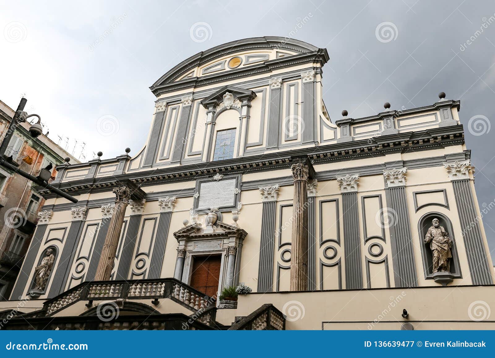 San Lorenzo Maggiore is a Church in Naples, Italy Stock Image - Image ... San Lorenzo Maggiore is a Church in Naples, Italy Stock Image - Image ...
