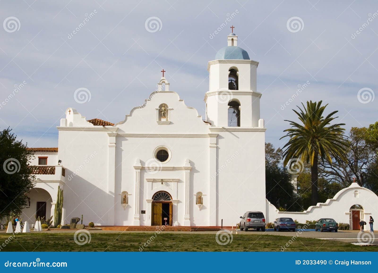 San Luis Rey Mission stock photo. Image of california - 2033490